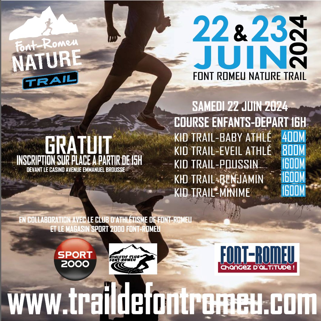 Font-Romeu Nature Trail 2024 - Mairie de Font-Romeu Odeillo Via