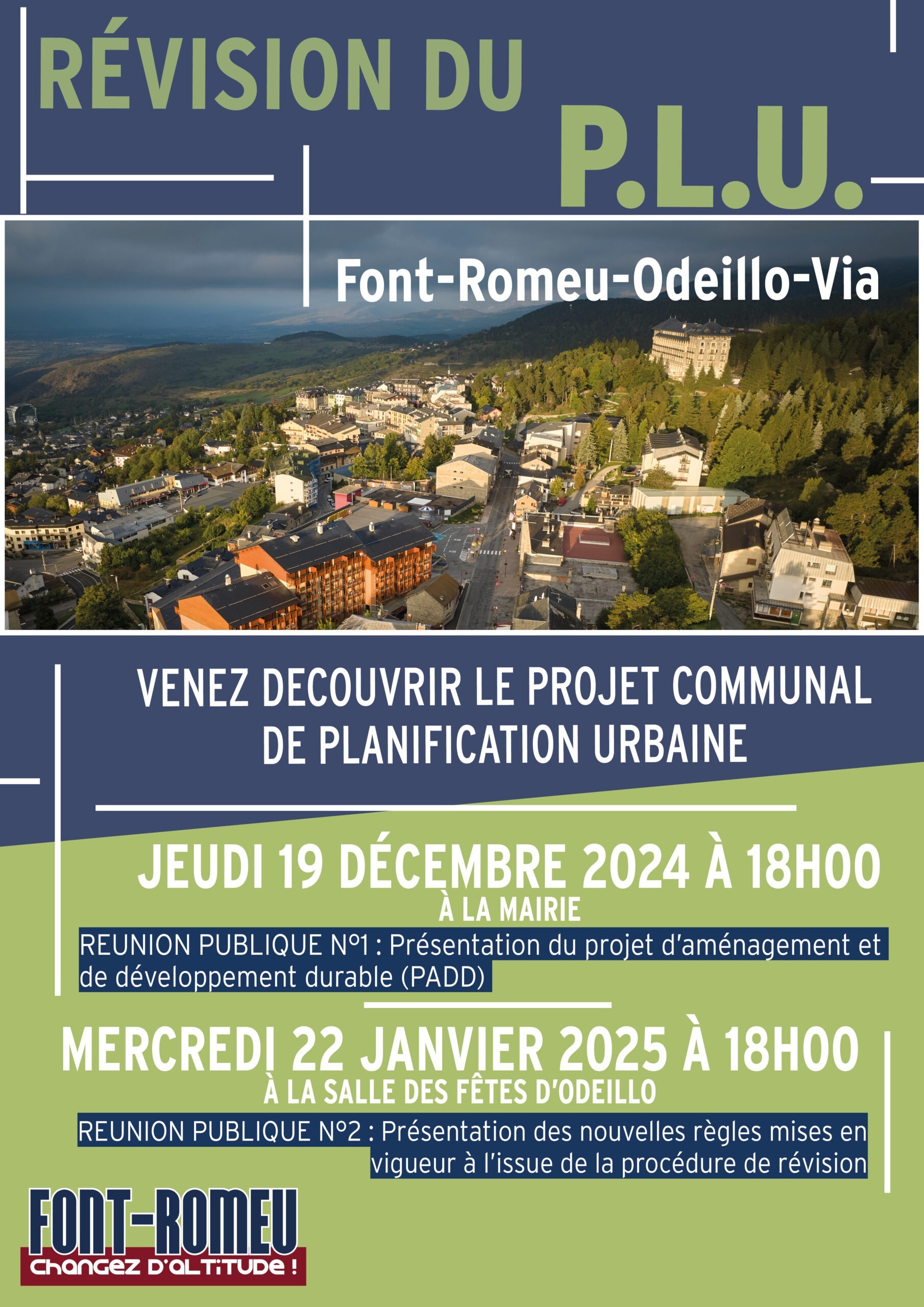 Révision du Plan Local D'Urbanisme - Mairie de Font-Romeu Odeillo Via
